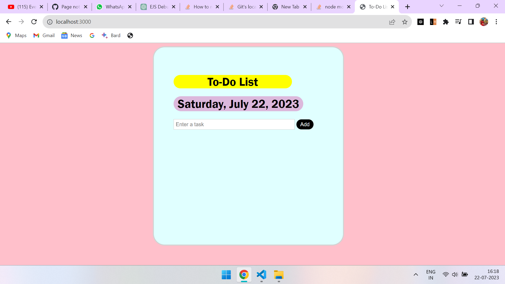 GitHub - nehalohani04/todolist