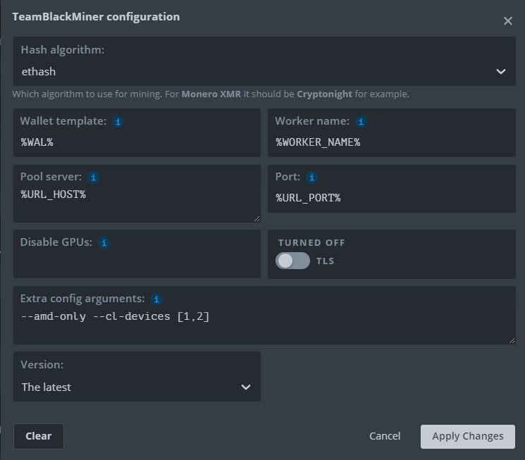 [HiveOs] bug display v1.19 · Issue #92 · sp-hash/TeamBlackMiner · GitHub