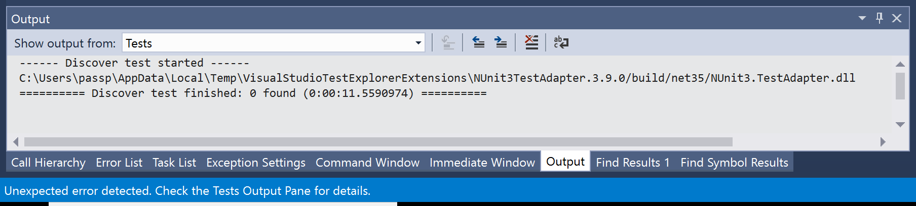 Automatic Test Discovery Is Running Even When Test Explorer Is Closed · Issue 1614 · Github