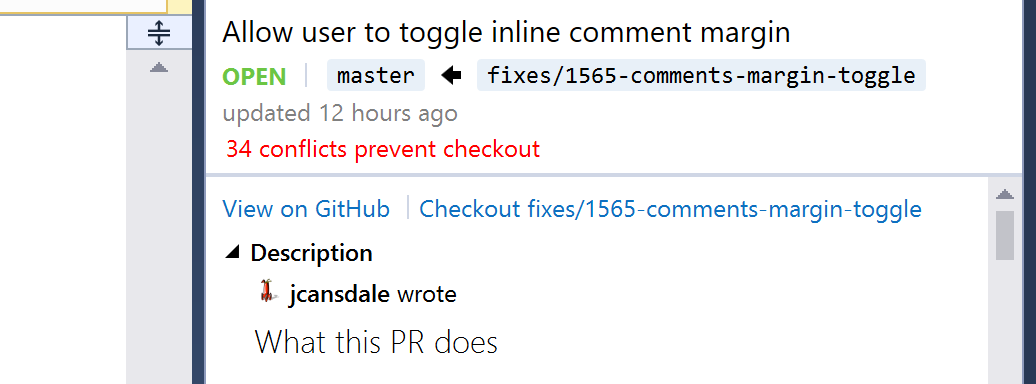 Repo left in dirty state when checkout fails · Issue #1660 · github/VisualStudio · GitHub