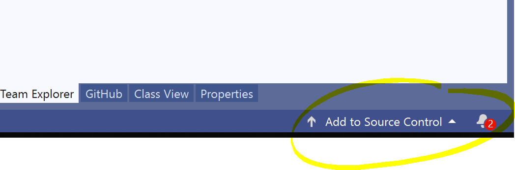 Where exactly is the "publish to gitHub" option in Team Explorer ...