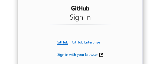 User name and password prompts are missing from the GitHub Sign-In dialog in Visual Studio 2019 ...