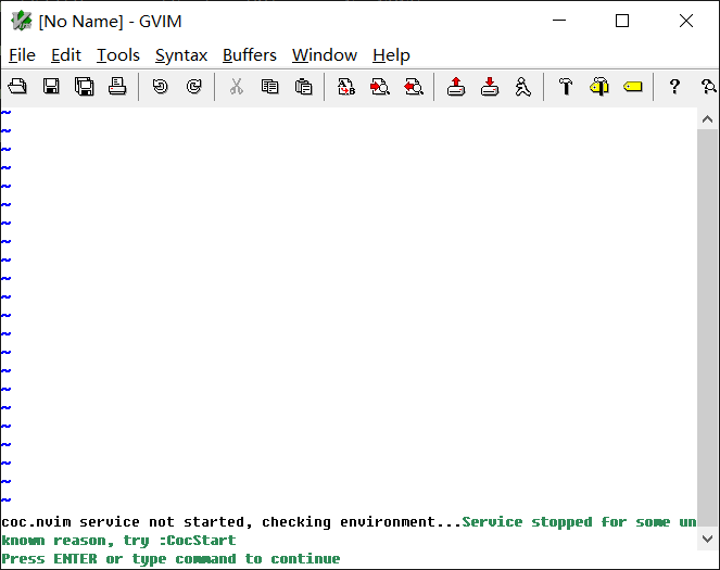 Using 'packadd coc.nvim' to load the plugin requires manually starting ...