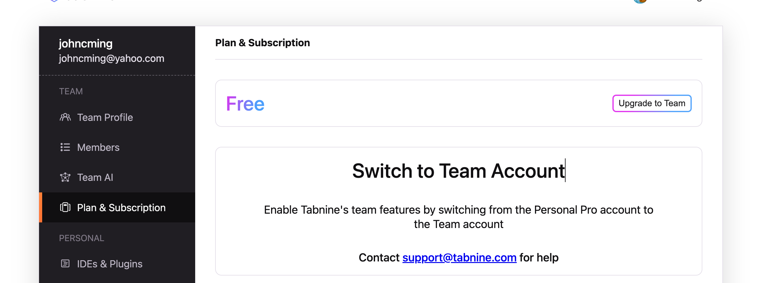 how to cancel subscription · Issue #520 · codota/TabNine · GitHub
