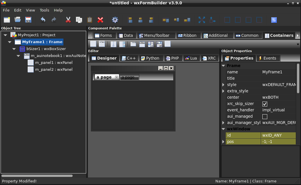 Dark mode issues on macOS · Issue #625 · wxFormBuilder/wxFormBuilder · GitHub