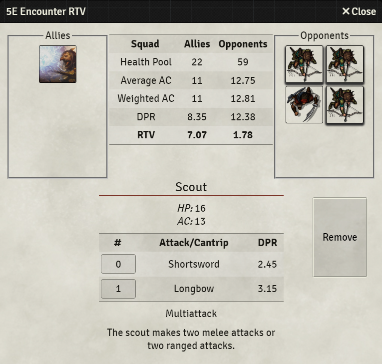 GitHub - intuited/fvtt-encounter-rtv: Foundry VTT encounter builder/evaluator based on damage ...
