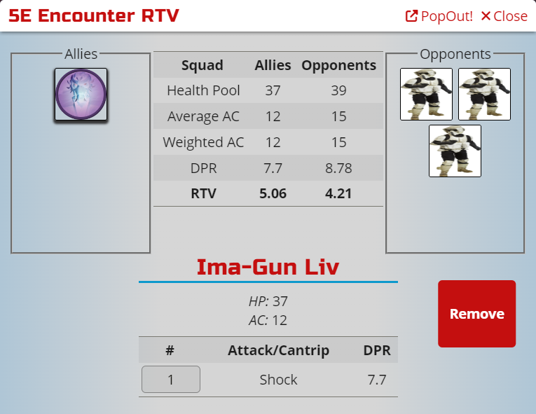 GitHub - intuited/fvtt-encounter-rtv: Foundry VTT encounter builder/evaluator based on damage ...