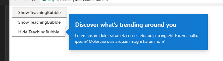 TeachingBubble isWide not allowing content to flow in the container · Issue #10452 · microsoft ...