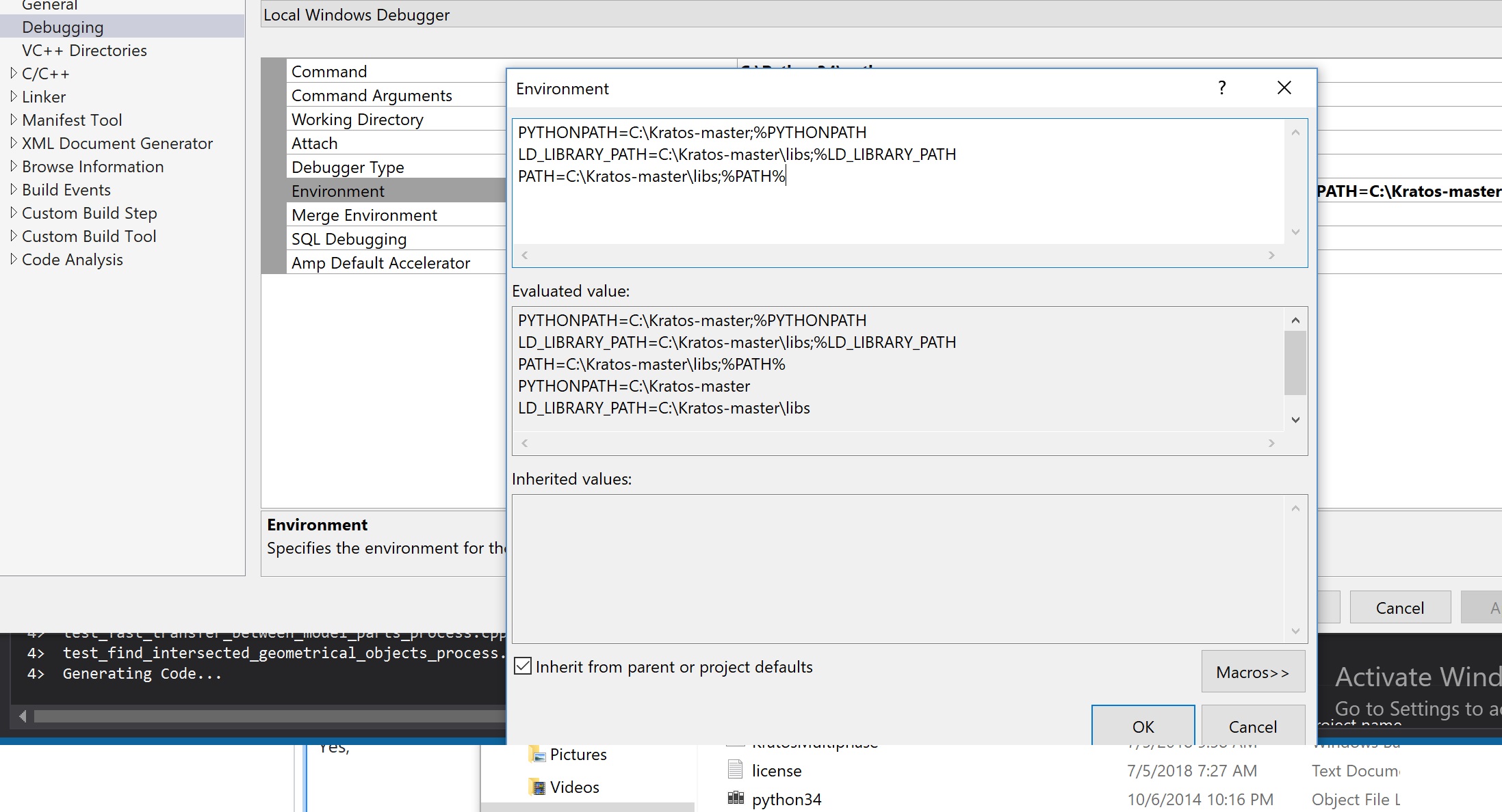 Debugging Kratos doesnt work · Issue #2448 · KratosMultiphysics/Kratos · GitHub