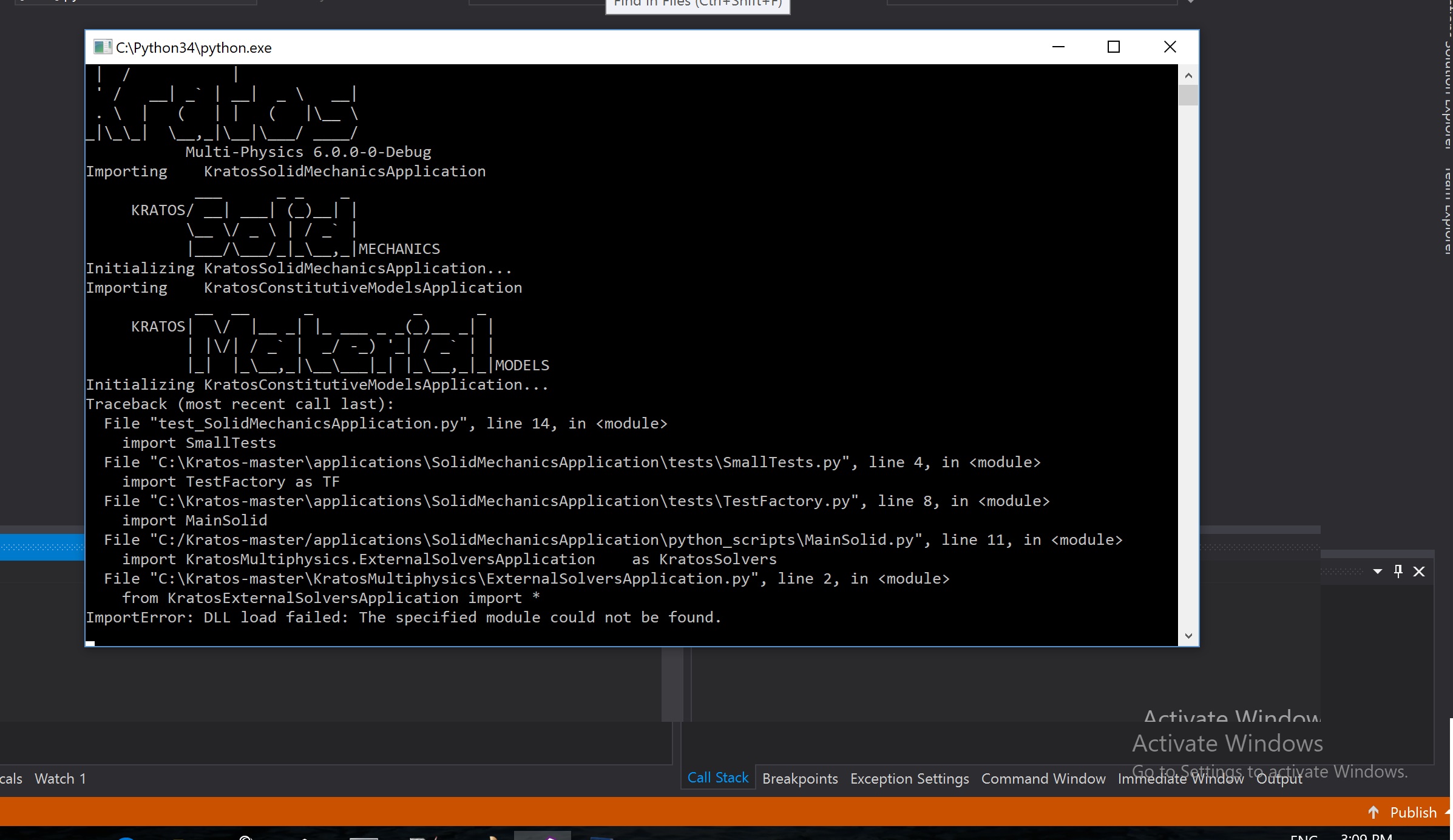 Debugging Kratos doesnt work · Issue #2448 · KratosMultiphysics/Kratos · GitHub