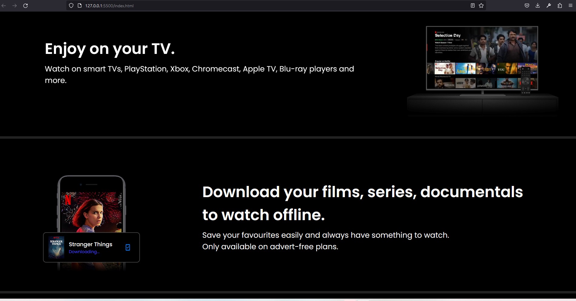 GitHub - silvicodes/netflix-homepage-clone