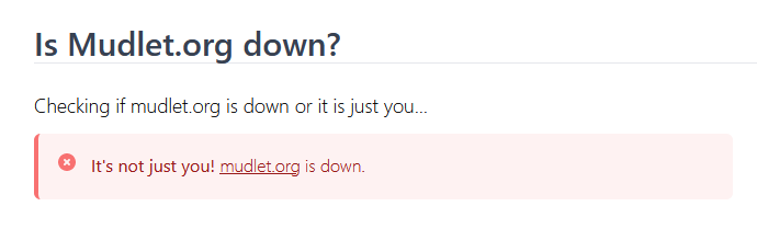 Mudlet websites down · Issue #6435 · Mudlet/Mudlet · GitHub