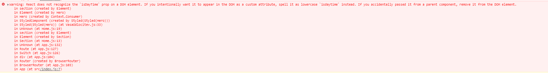 Hero from 'react-bulma-components/lib/components/hero' forwarding props to the DOM · Issue #187 ...