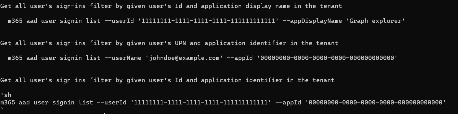 Ensure all docs end on a new line · Issue #3700 · pnp/cli-microsoft365 · GitHub
