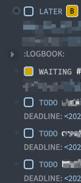 Color customization for TODO,DOING,LATER,WAITING,DONE,CANCELED and Priorities · Issue #16 ...