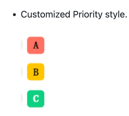 Color customization for TODO,DOING,LATER,WAITING,DONE,CANCELED and Priorities · Issue #16 ...