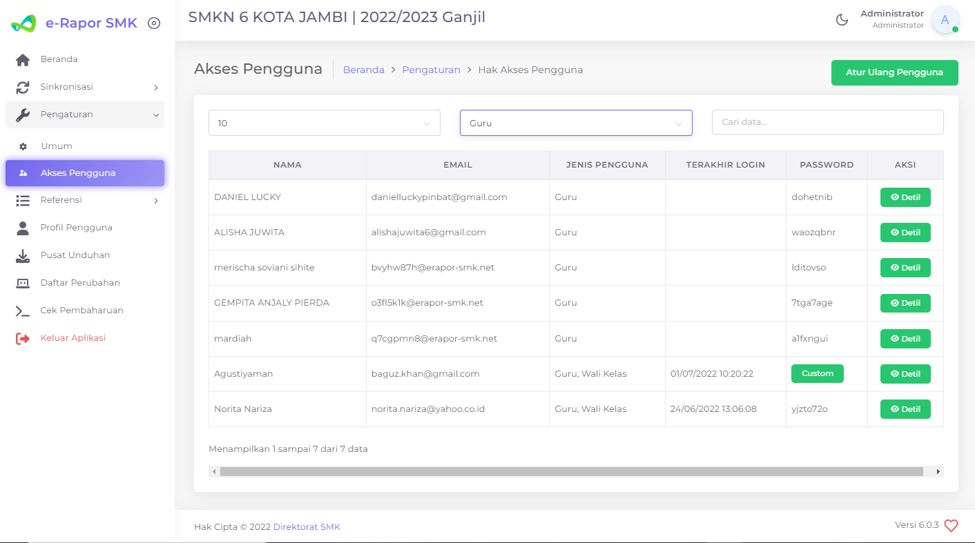 Atur Ulang Akun PTK Gagal [SOLVED] · Issue #127 · eraporsmk/erapor6 · GitHub