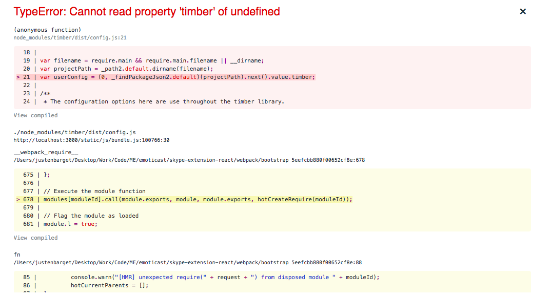 TypeError: Cannot read property 'timber' of undefined · Issue #75 ...
