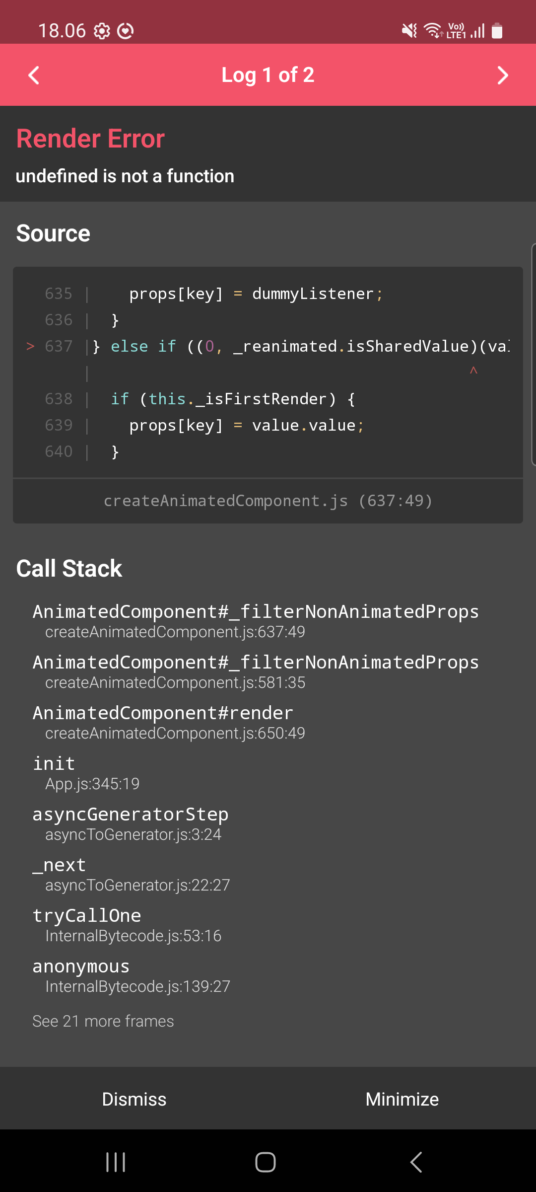 undefined is not a function in _filterNonAnimatedProps · Issue #4175 · software-mansion/react ...