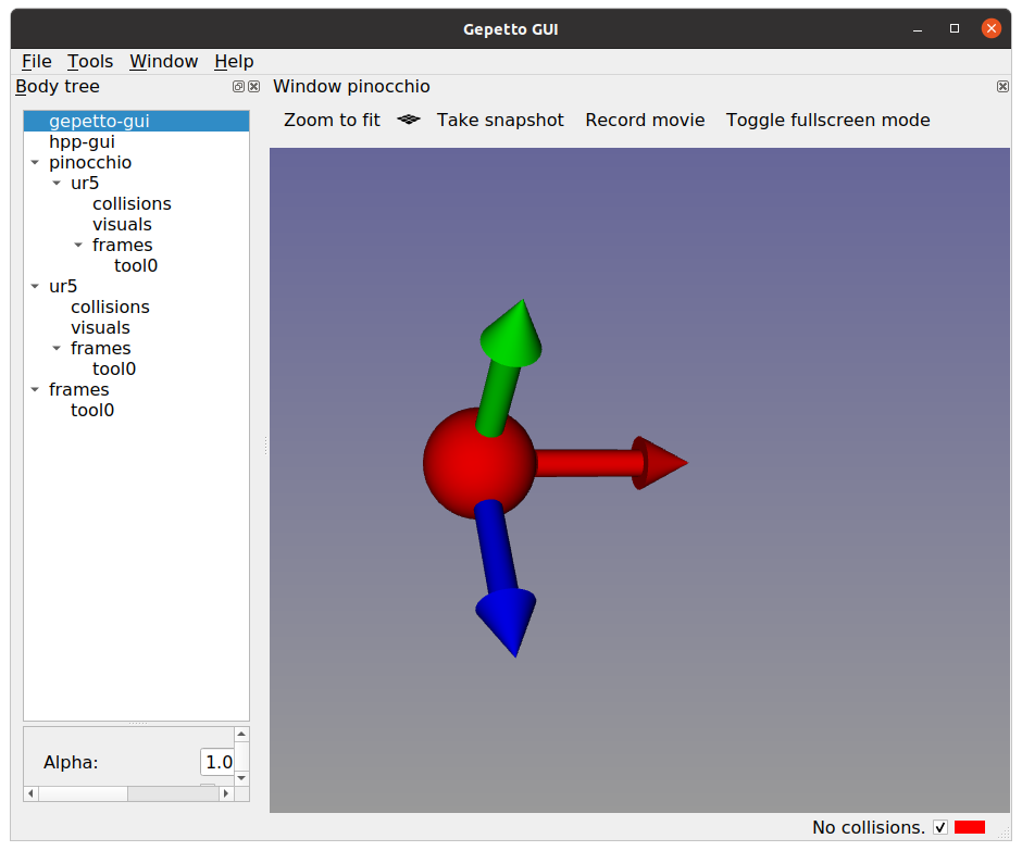 pinocchio3 does not display the model properly using the gepetto-viewer · Issue #1804 · stack-of ...
