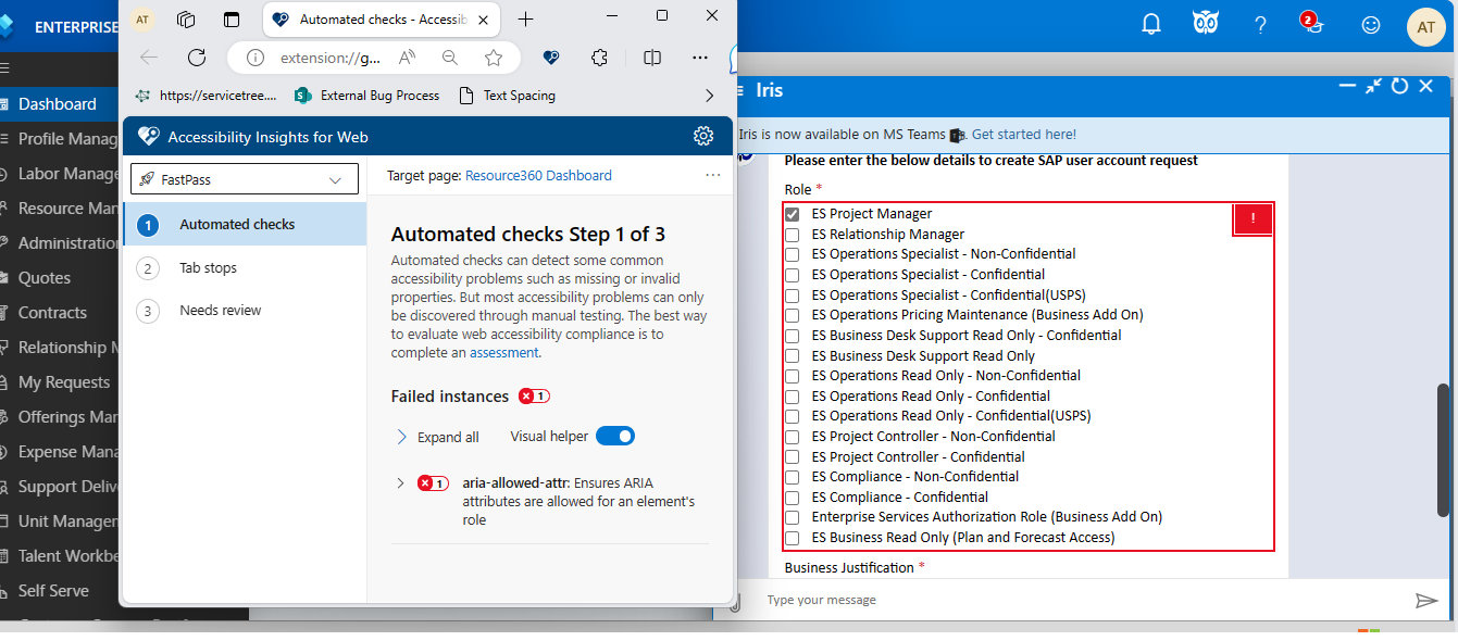 Ensures ARIA attributes are allowed for an element's role · Issue #4887 ...