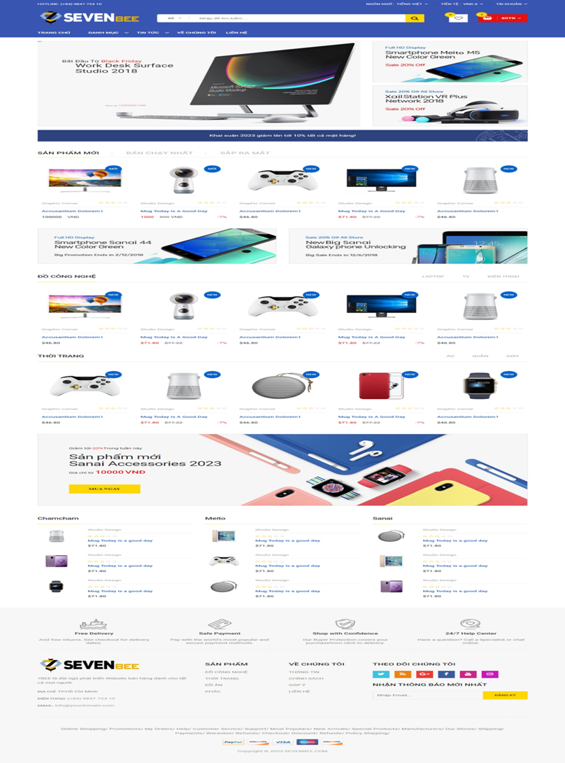 GitHub - Seven-Bee/7Bee: This project is an e-comercial website that you can easily search and ...