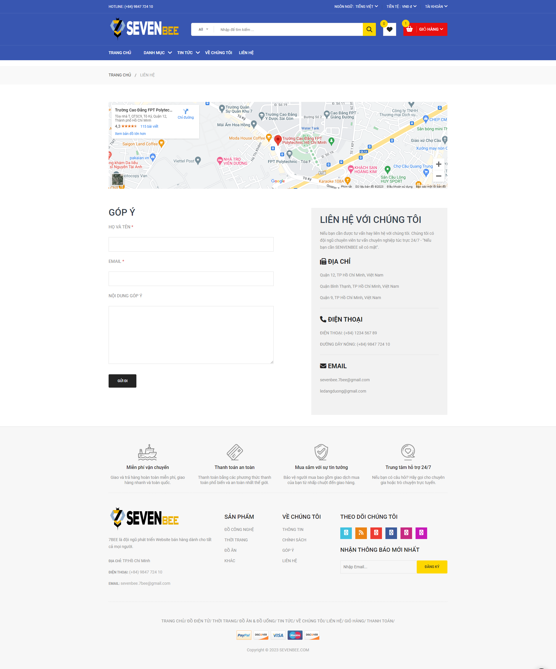 GitHub - Seven-Bee/7Bee: This project is an e-comercial website that you can easily search and ...