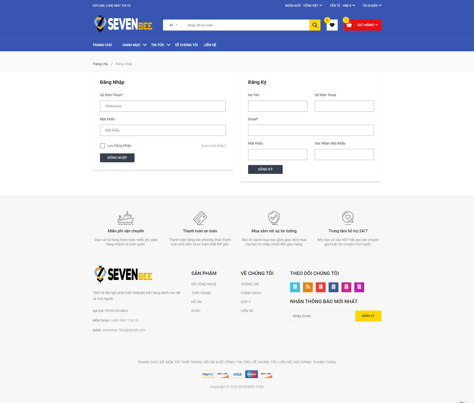 GitHub - Seven-Bee/7Bee: This project is an e-comercial website that you can easily search and ...