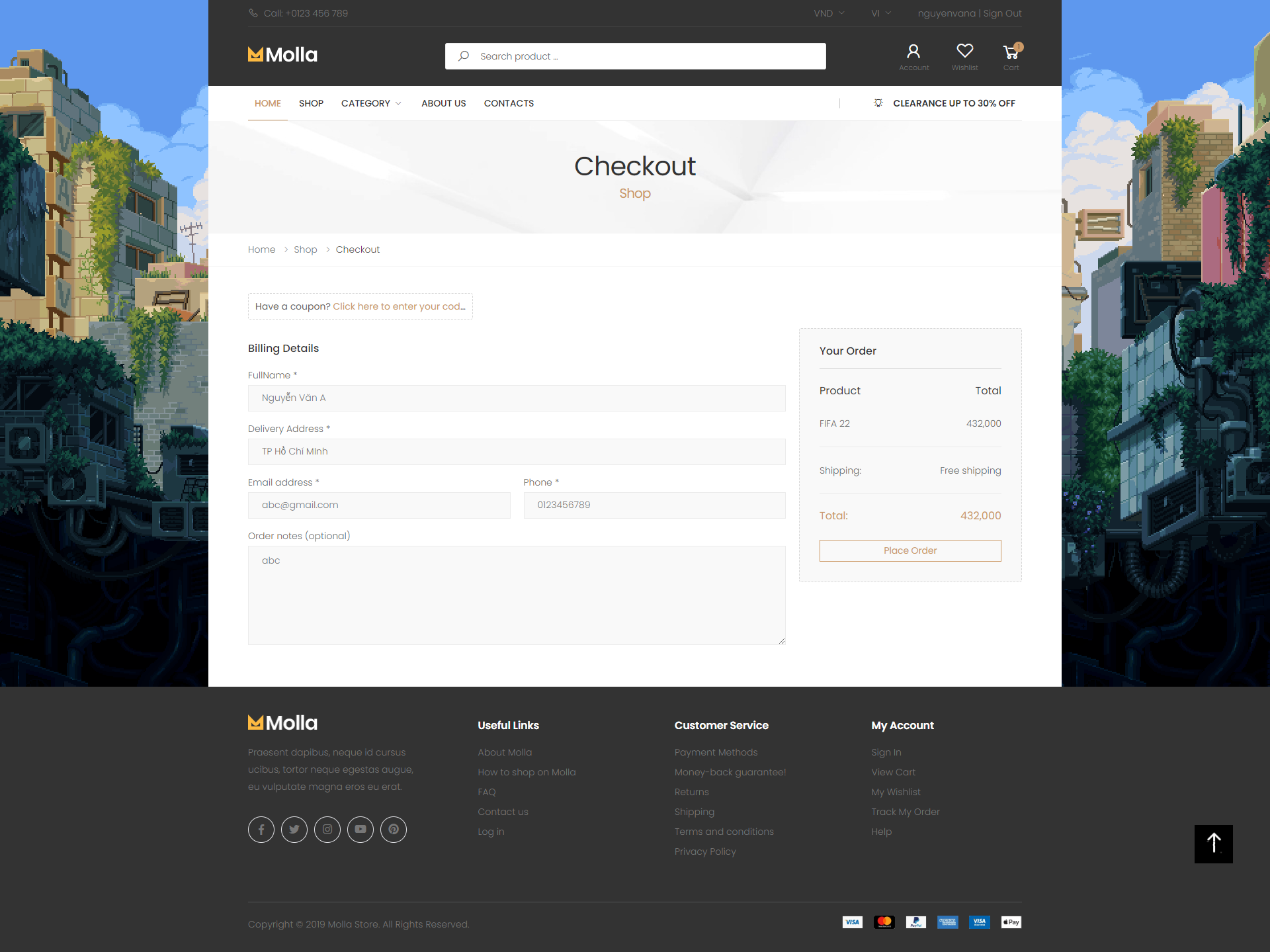GitHub - hann2607/MOLLASTORE: This project is an online game store ...