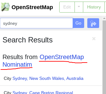 Link to nominatim including search query · Issue #3205 · openstreetmap ...
