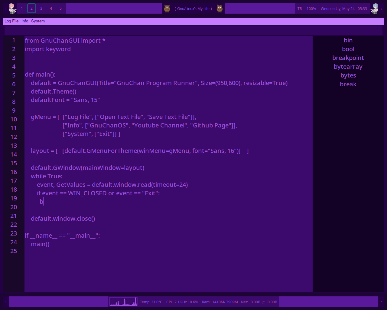 [Question] Post your screen shots here! · Issue #10 · PySimpleGUI ...