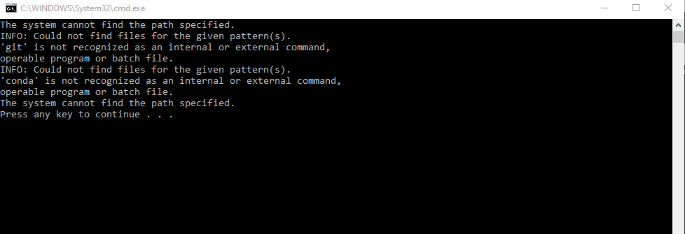 Problem installing conda git? · Issue #433 · easydiffusion/easydiffusion · GitHub