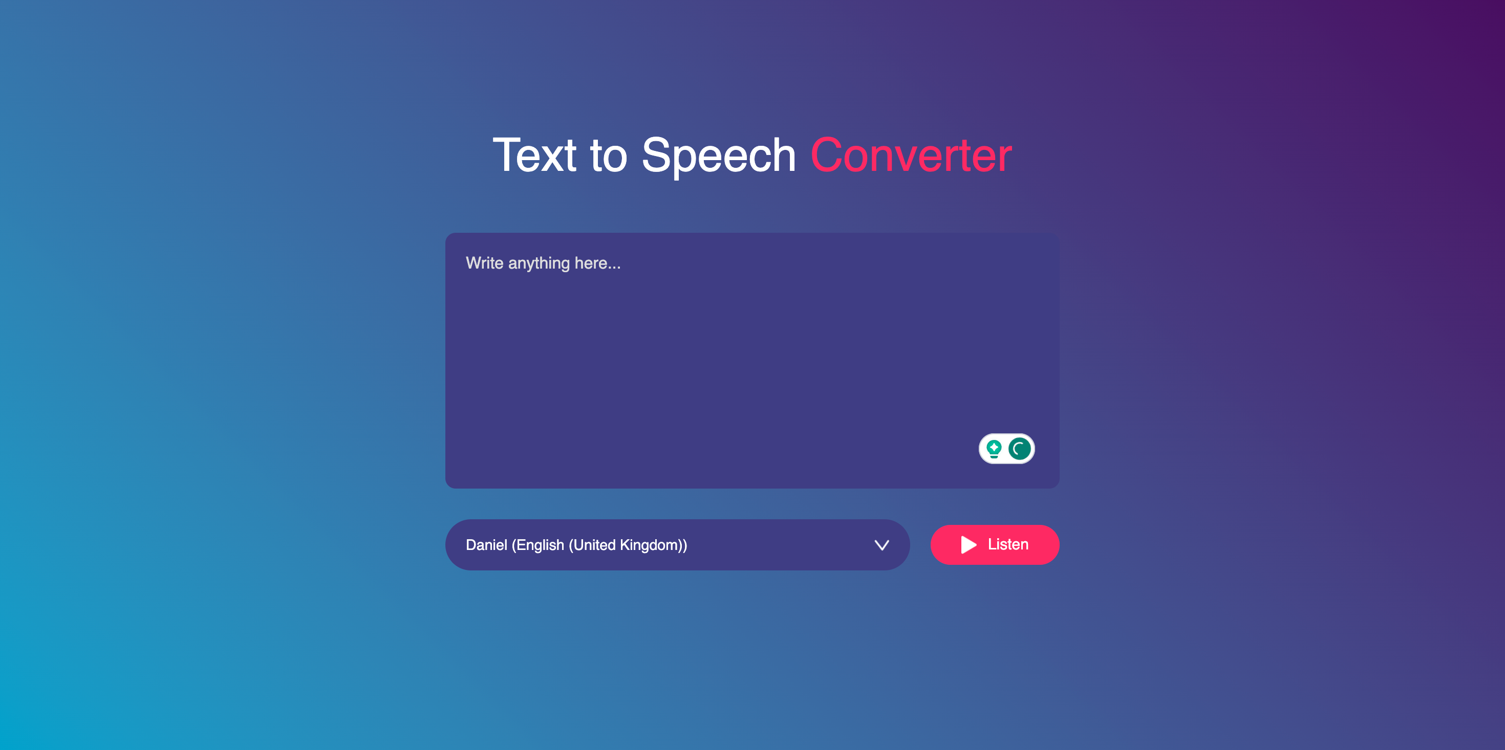 github-bahaseline-text-to-speech-converter