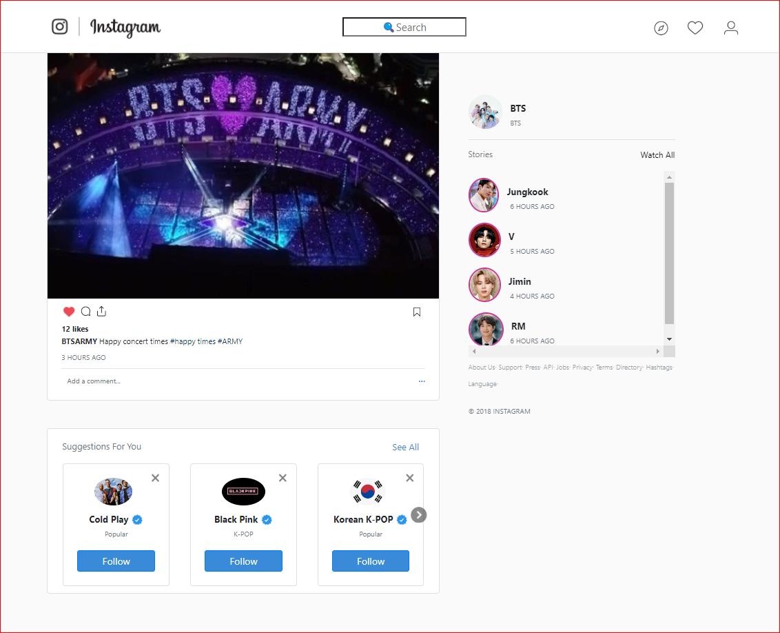 GitHub - SteveLeedw/web_Instagram_ReDesign