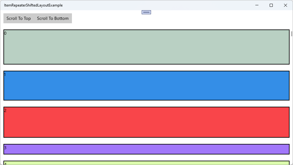 GitHub - thewillxu/ItemsRepeaterLayoutExperiment: Explore virtual layout of ItemsRepeater