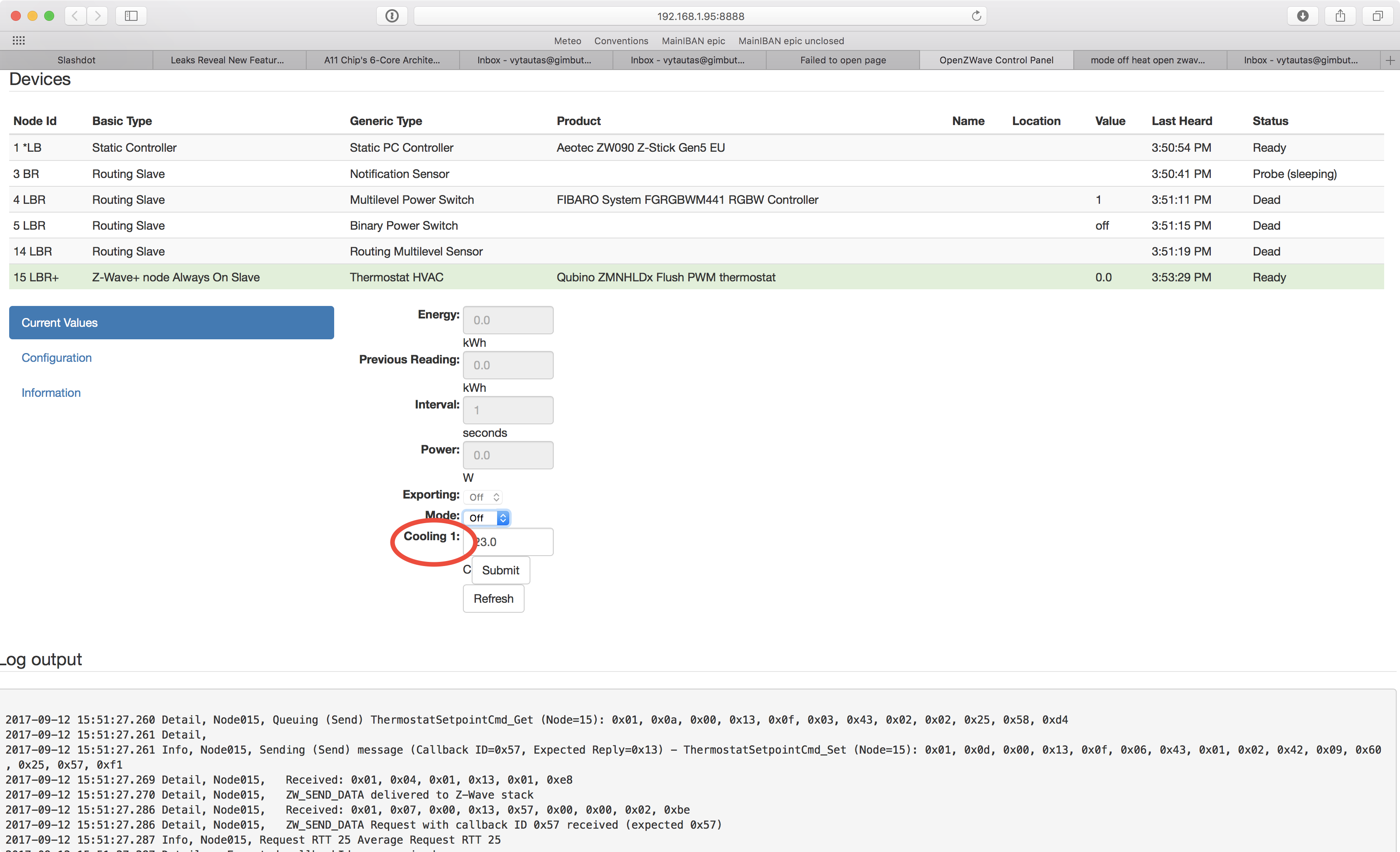 Can't set Qubino PWM thermostat temperature · Issue #1319 · OpenZWave/open-zwave · GitHub