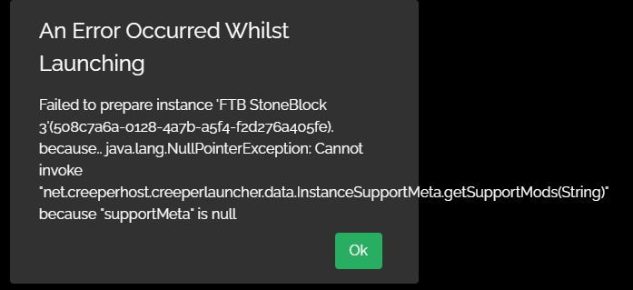 Bug I Cant Load Into A Modpack Bcz Of Instances Issue · Issue 705 · Ftbteamftb App · Github