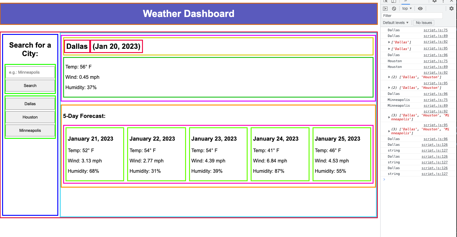 GitHub - srichens/weather-dashboard: A weather forecast app
