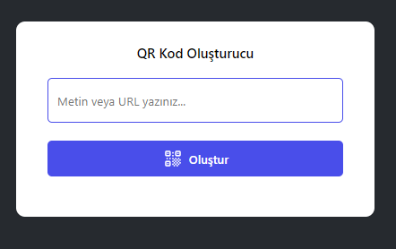 GitHub - abdullah-aydogan/QR-Code-Generator: HTML, CSS ve Javascript kullanılarak yazılan QR kod ...