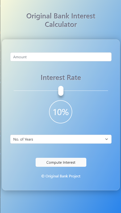 GitHub - DaniJFerreira/Simple-interest-rate-calculator: Simple interest rate calculator