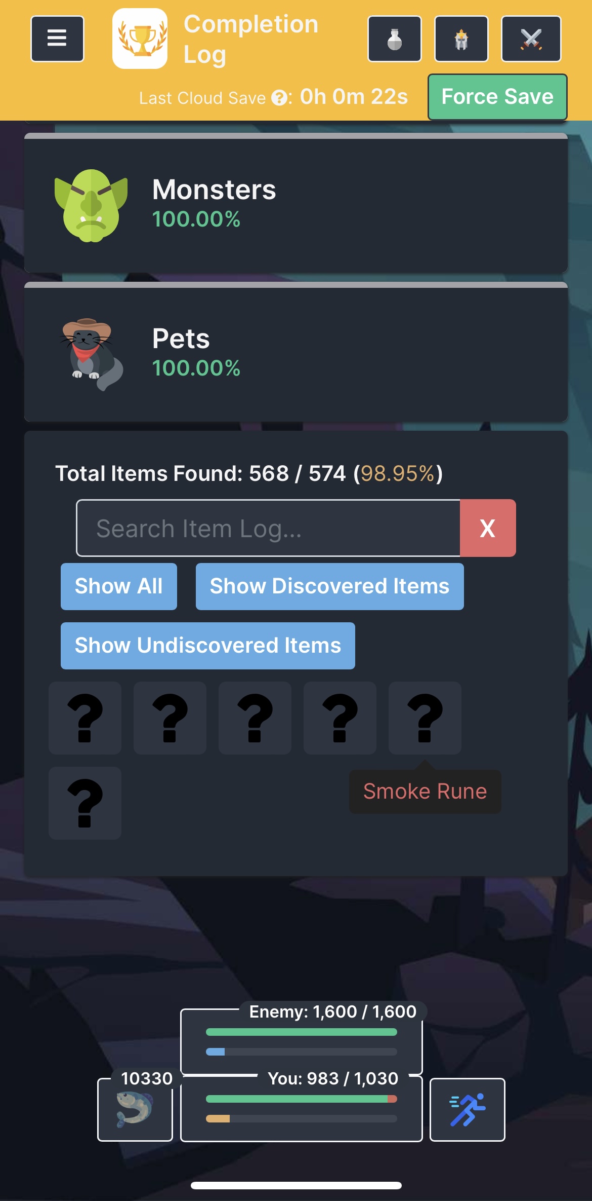 [Bug]: · Issue #2899 · MelvorIdle/melvoridle.github.io · GitHub