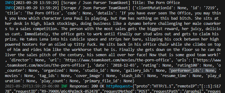 [Feature] Pass more metadata for sceneByFragment scrapers · Issue #4160 · stashapp/stash · GitHub