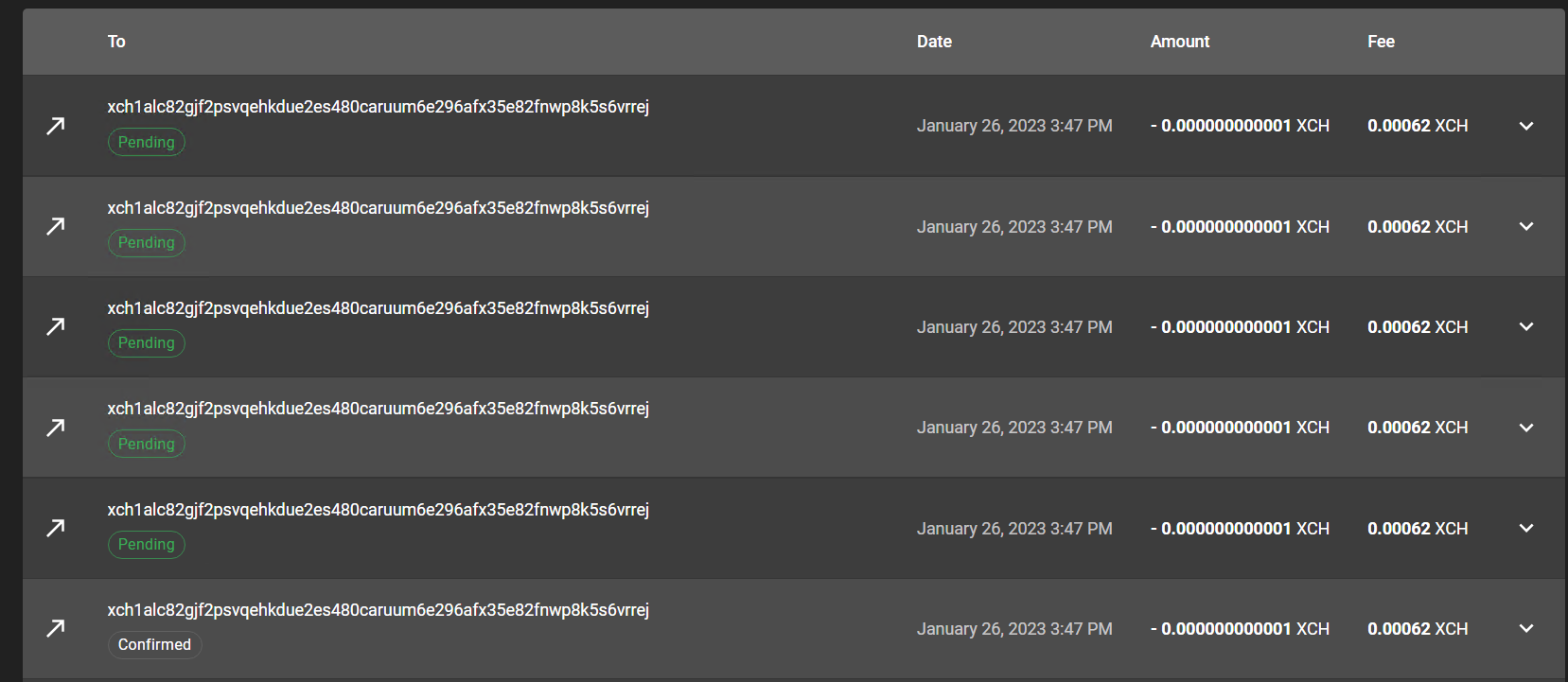 [Bug] nft mints never get included in mempool · Issue #14351 · Chia-Network/chia-blockchain · GitHub