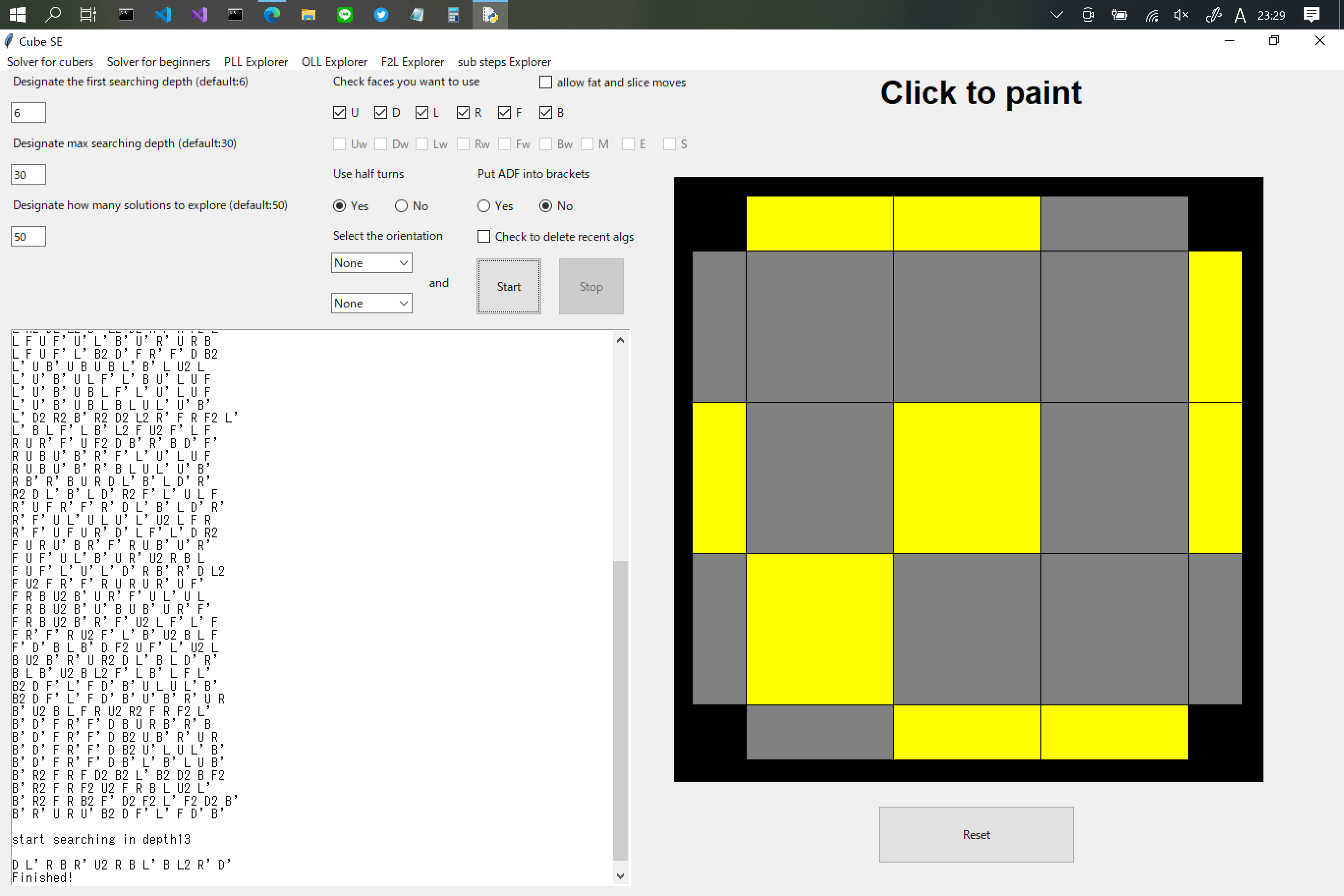 GitHub - TRC-cubing/CubeSE: An application to generate algorithms of the Rubik's Cube.