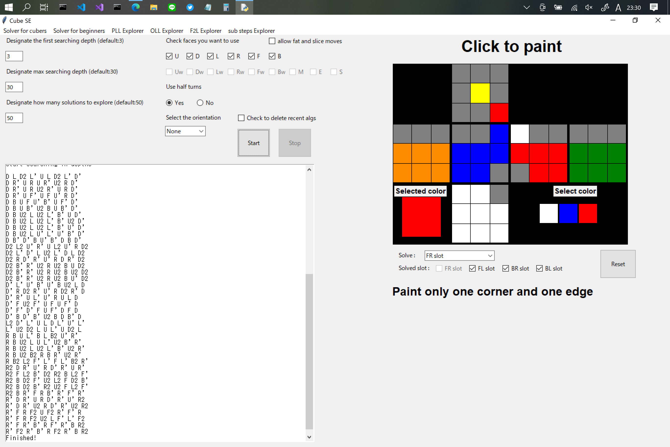 GitHub - TRC-cubing/CubeSE: An application to generate algorithms of the Rubik's Cube.