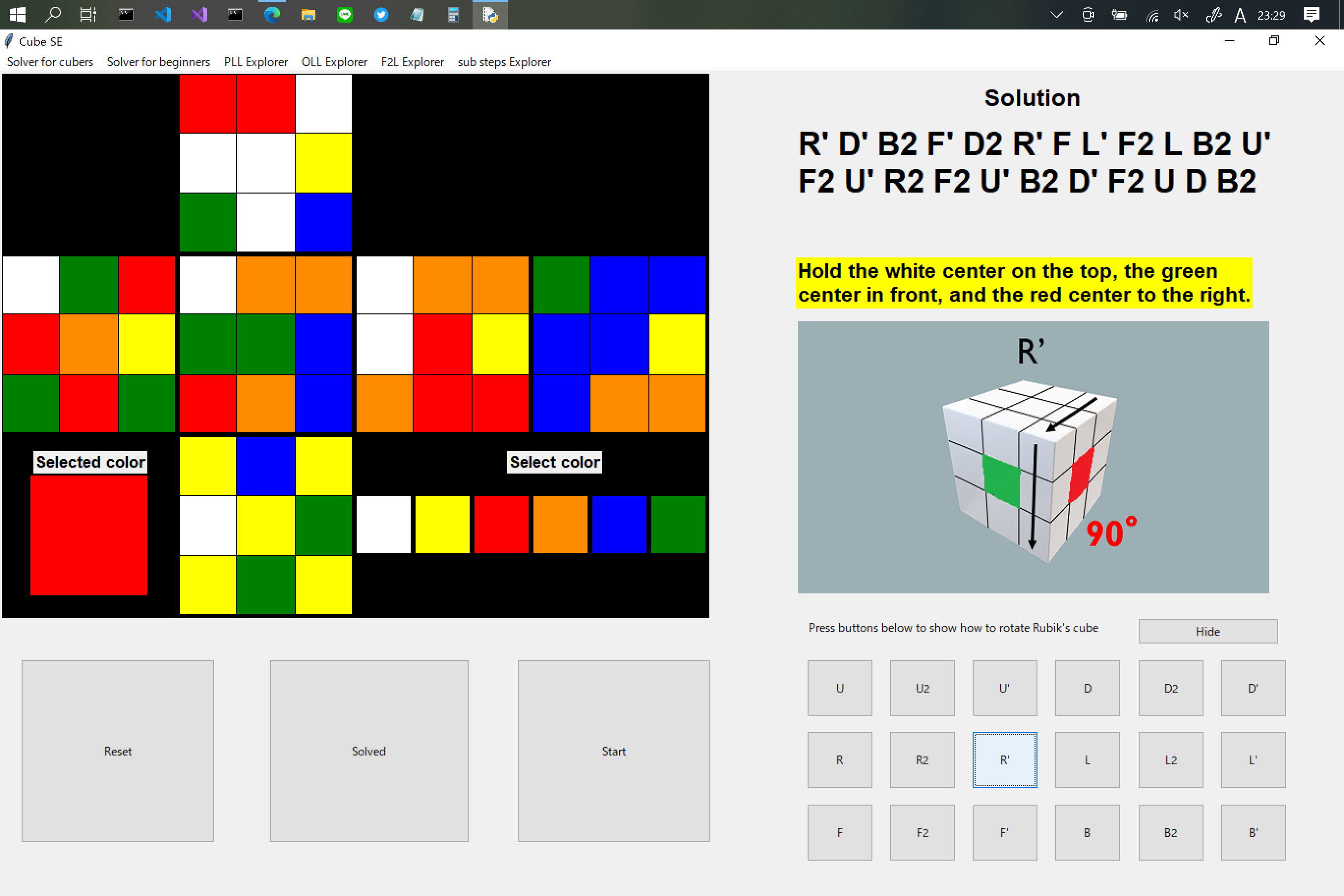 Github Trc Cubingcubese An Application To Generate Algorithms Of 9169