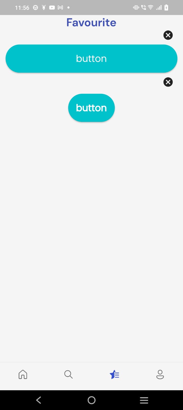 Unable To Add Animated Buttons To Favourite · Issue 254 · Clueless