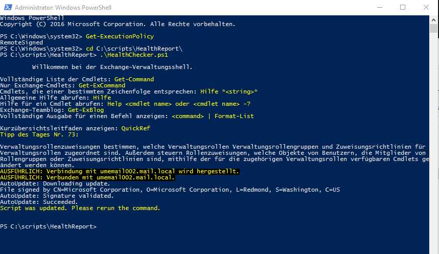 Health Checker -ScriptUpdateOnly asking for prompt to confirm · Issue ...