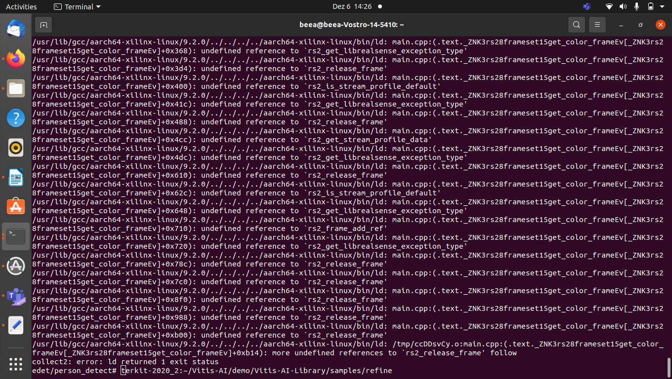 Unable to compile custom cpp applications using realsense header files. · Issue #11172 ...