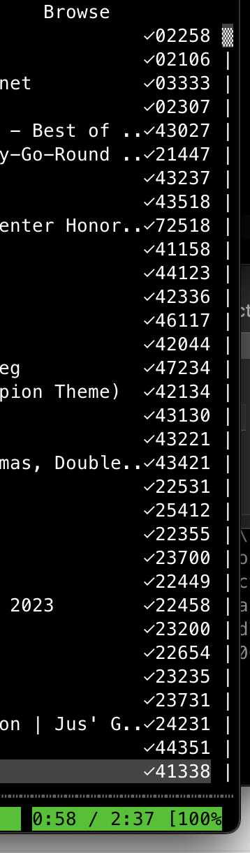 Nerdfont is not being properly rendered · Issue #1154 · hrkfdn/ncspot · GitHub
